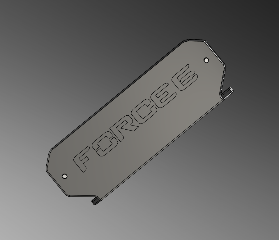 INSPIRE 3D PRINT -STEP FILE – Force 6 Fitness