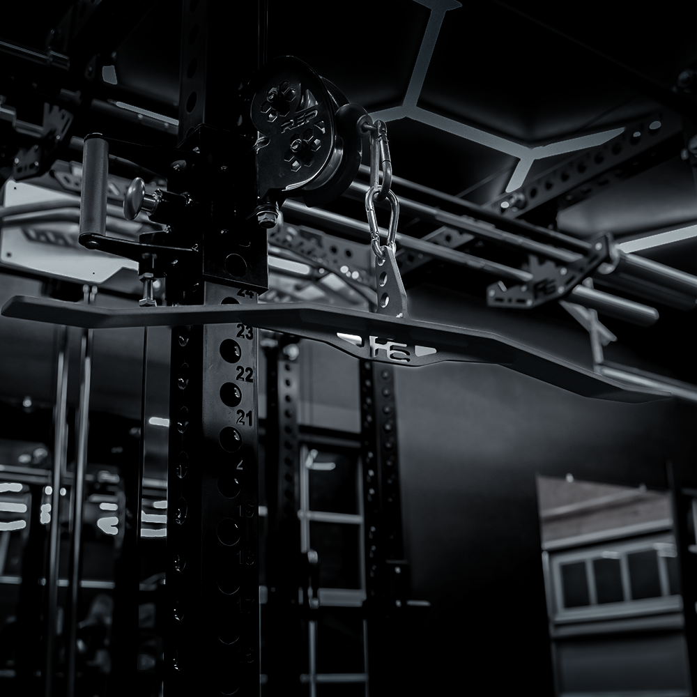 FLAT PUSHDOWN BAR, LAT & TRICEPS – Force 6 Fitness