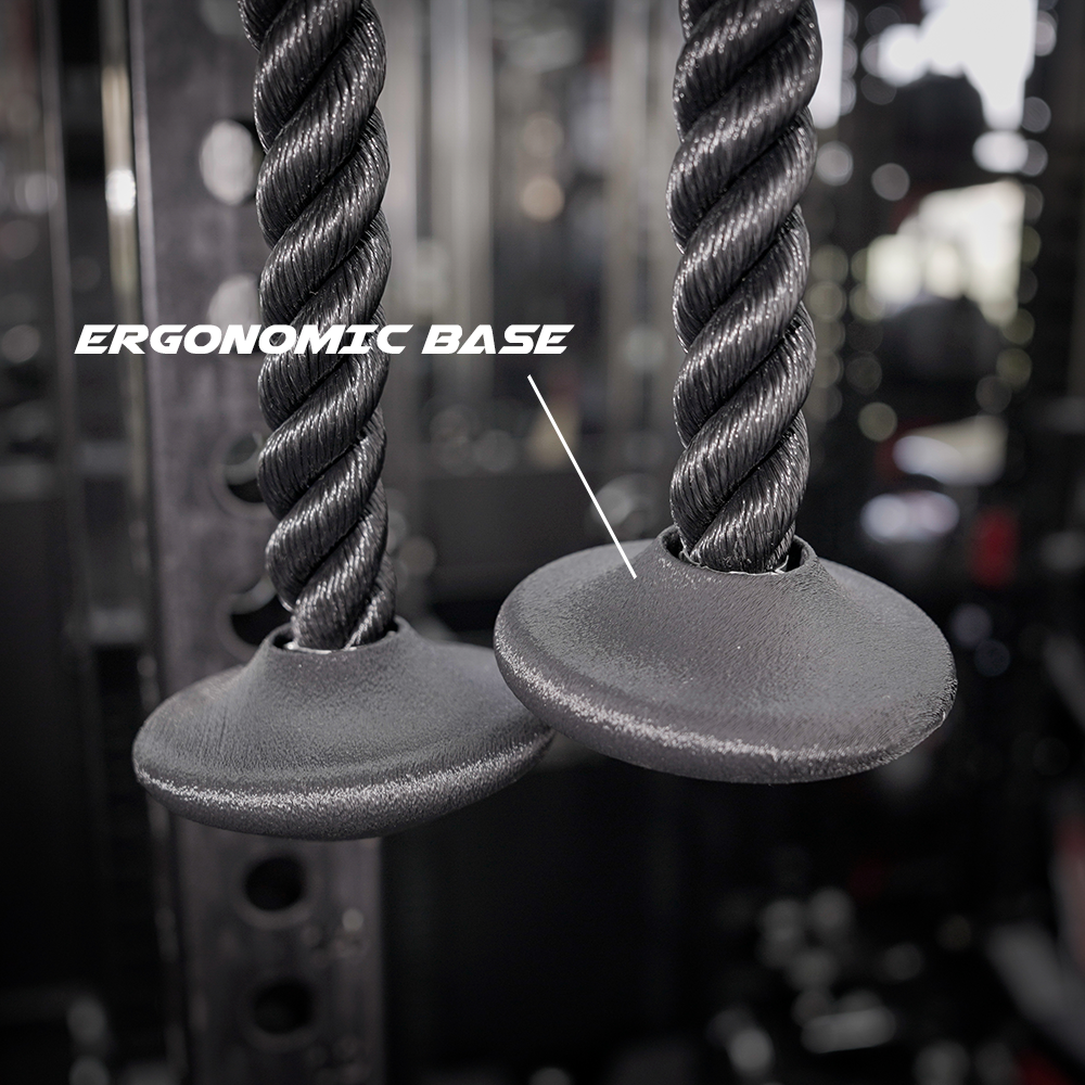 Tricep Rope Attachment-Press Down – Force 6 Fitness