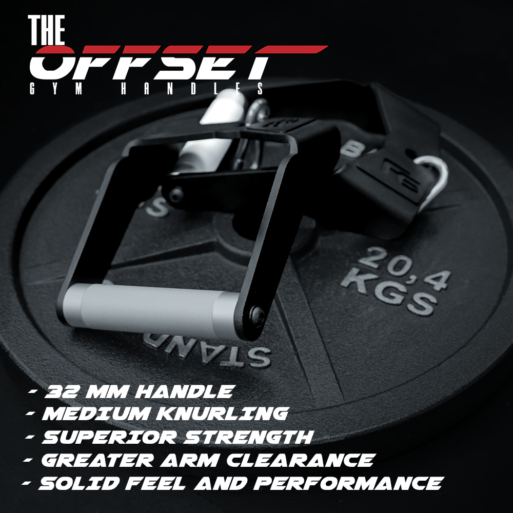 GYM HANDLE, D-HANDLE PAIR – Force 6 Fitness