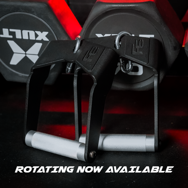 GYM HANDLE, D-HANDLE PAIR – Force 6 Fitness