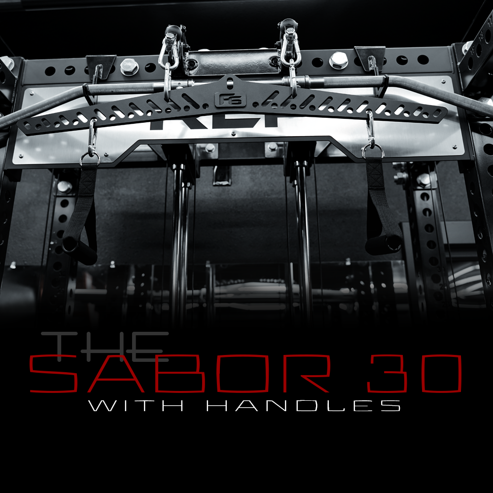 30IN D-HANDLE PULL DOWN BAR WITH HANDLES