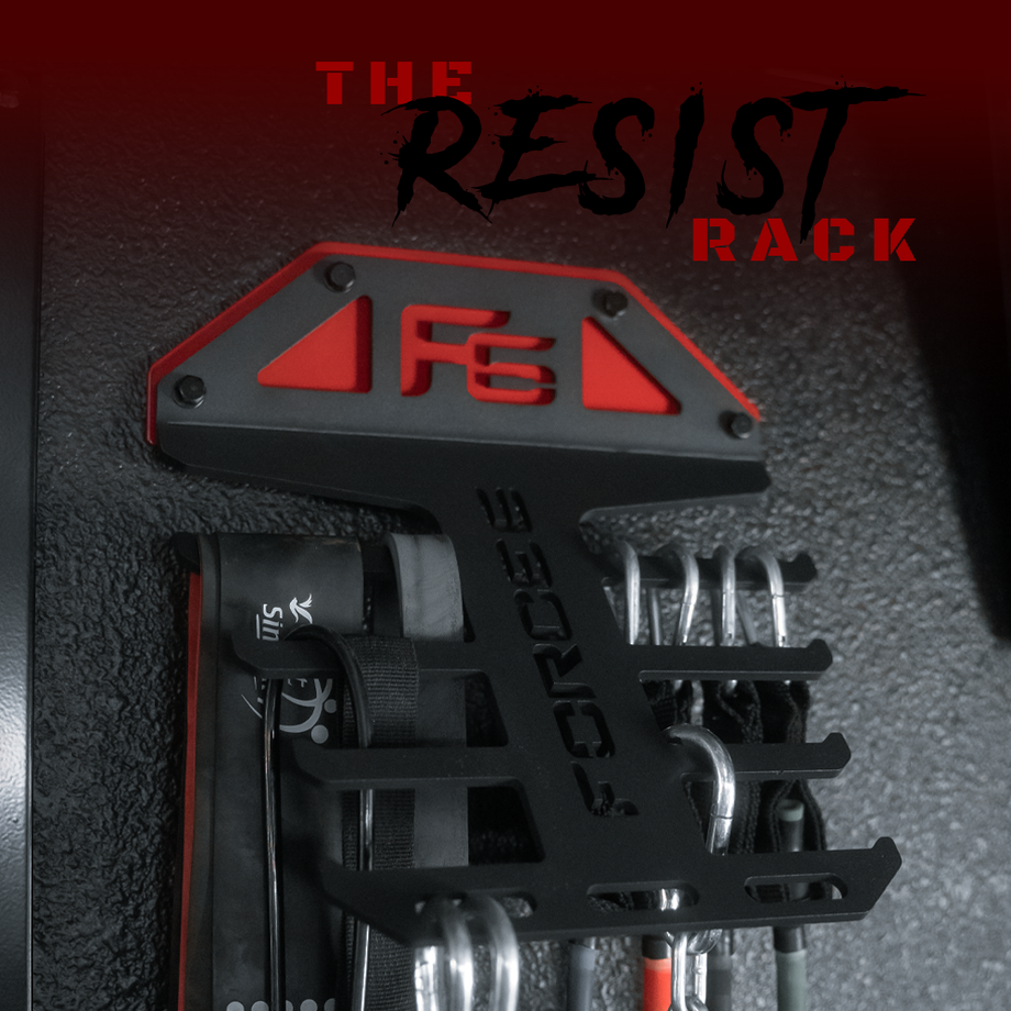 WALL MOUNTED RESISTANCE BAND STORAGE HANGER – Force 6 Fitness