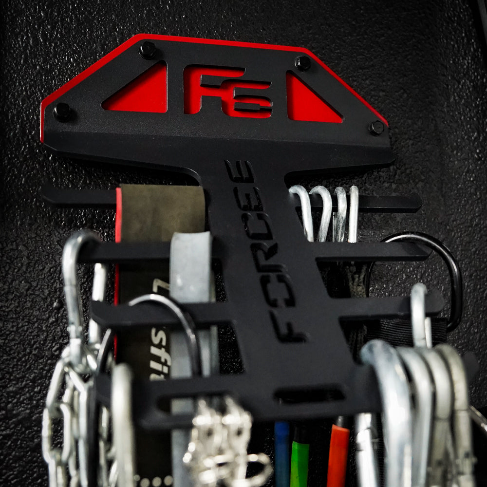 WALL MOUNTED RESISTANCE BAND STORAGE HANGER – Force 6 Fitness