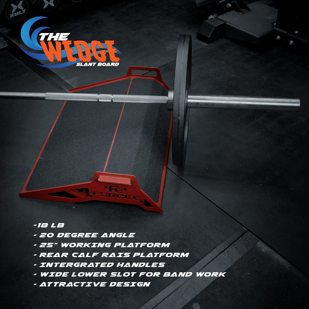 Squat Wedge / Slant Board – Force 6 Fitness